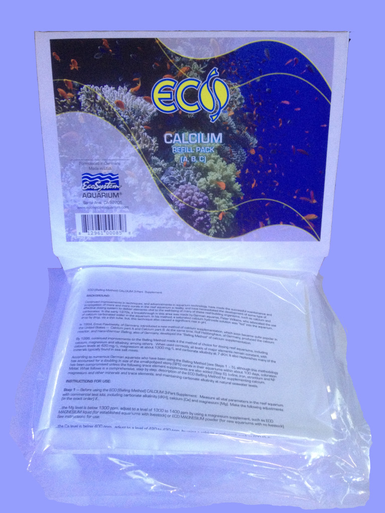 ECO Balling Method Calcium [A, B, C] | EcoSystem Aquarium